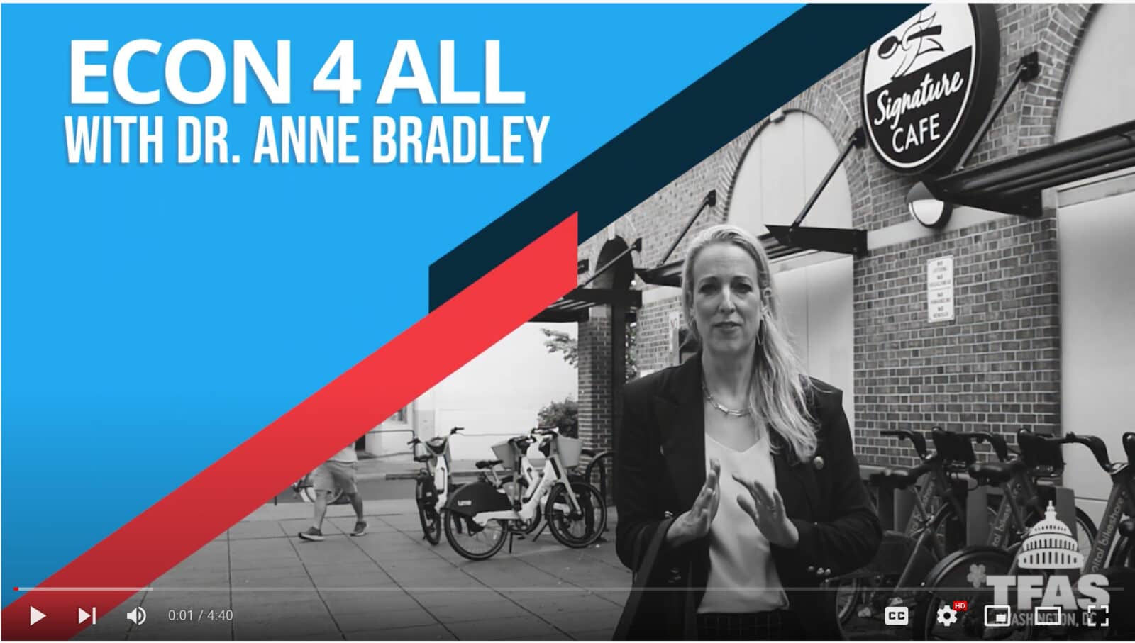Campus Speaker Series With Dr. Anne Bradley - TFAS DC Internships